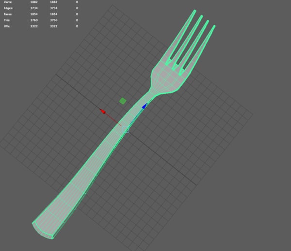 Fork 3D model - TurboSquid 1246408