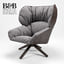 3D armchair beb italia tabano - TurboSquid 1246409