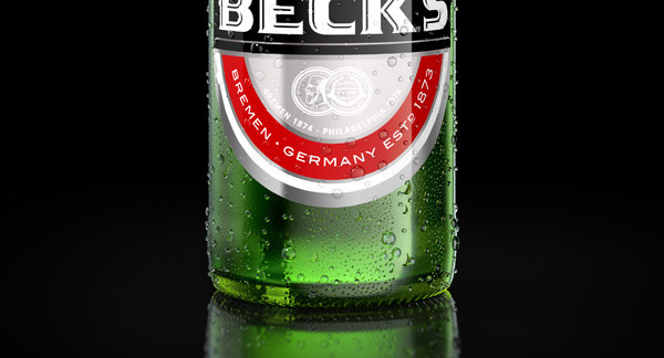 Modeled becks beer bottle model - TurboSquid 1246425