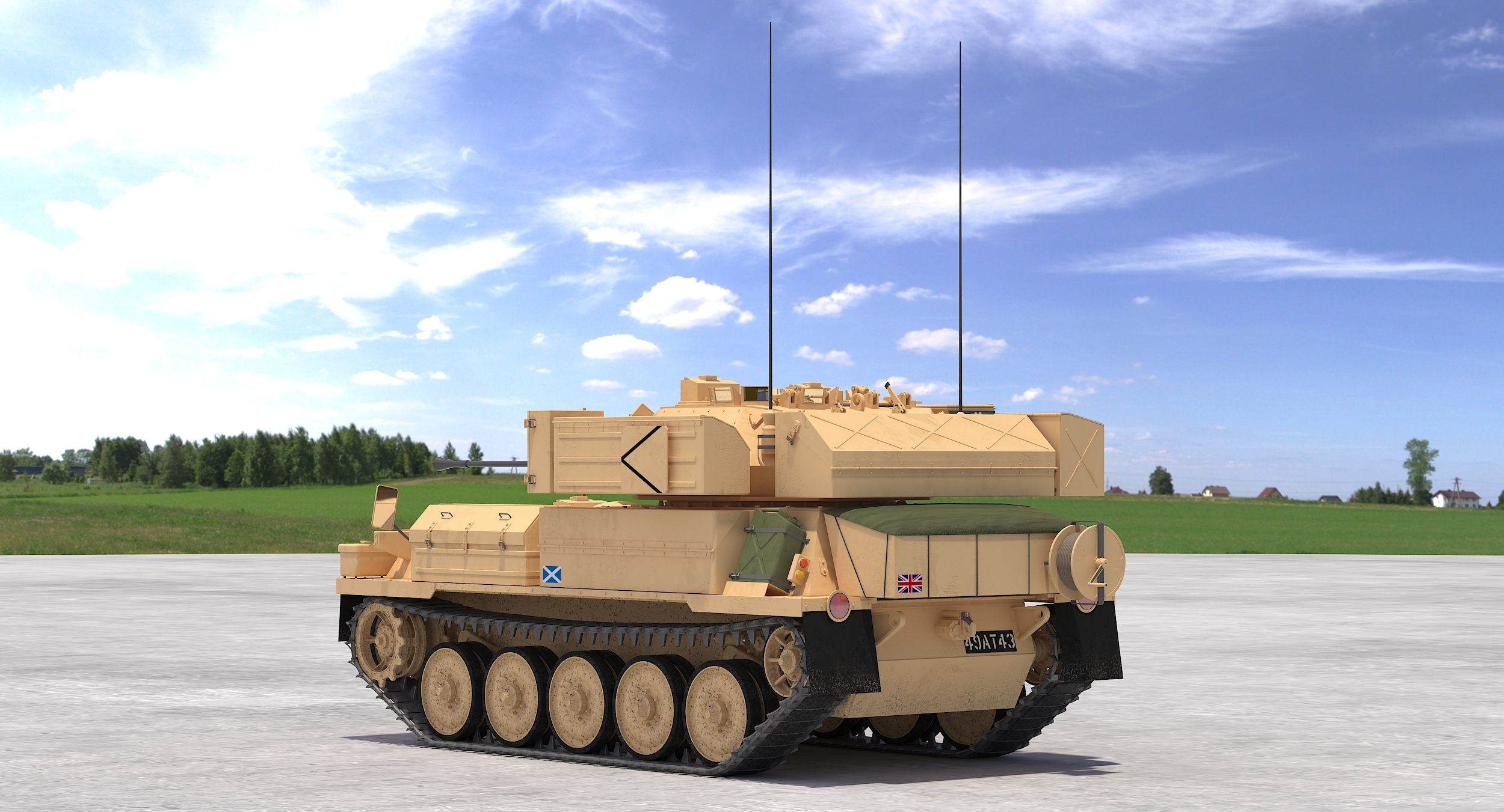 3D cvr t fv107 scimitar - TurboSquid 1246502