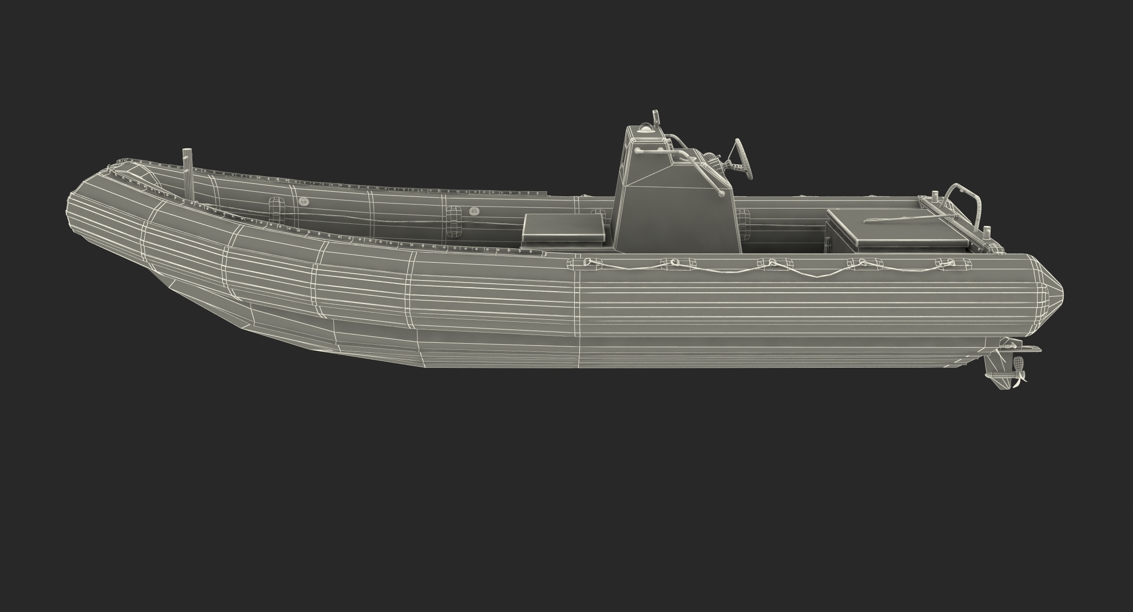 3D model rescue boat - TurboSquid 1246508