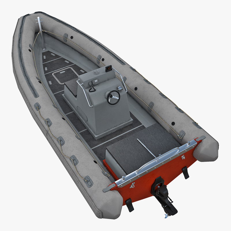 3D model rescue boat - TurboSquid 1246508