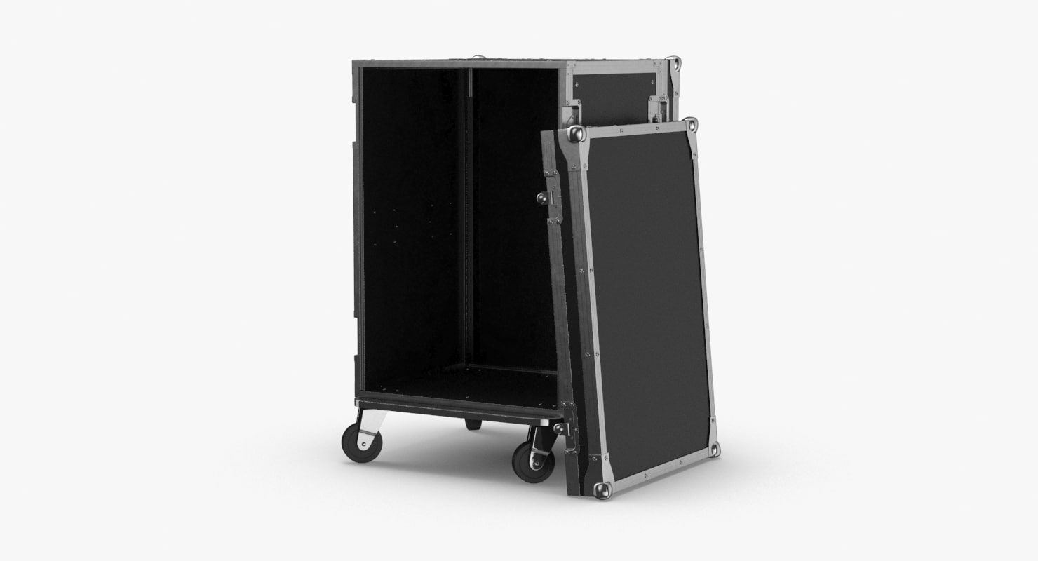 3D stage-flight-case-02---open model - TurboSquid 1246755