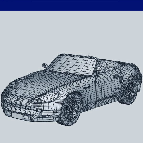 modelo 3d Honda S2000 - TurboSquid 1246869