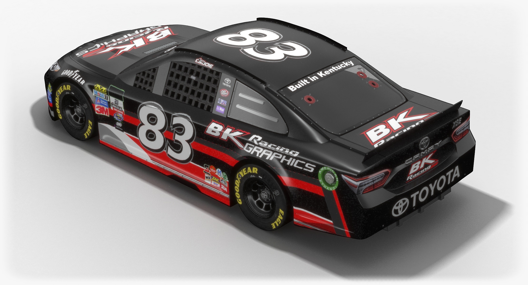 3D model bk racing nascar season - TurboSquid 1246936