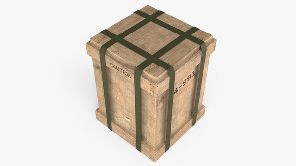 3D pbr loot crate - TurboSquid 1246937