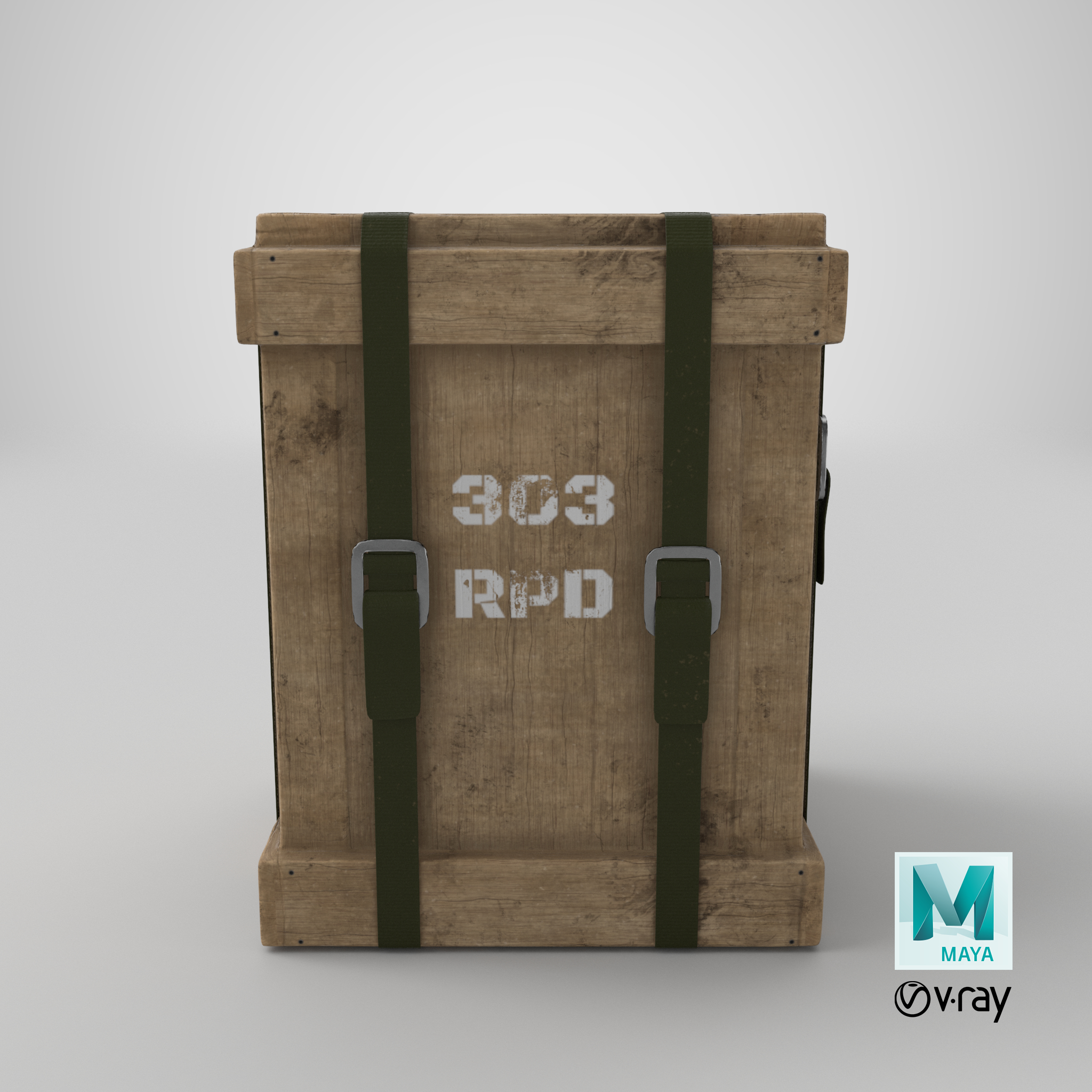 3D pbr loot crate - TurboSquid 1246937
