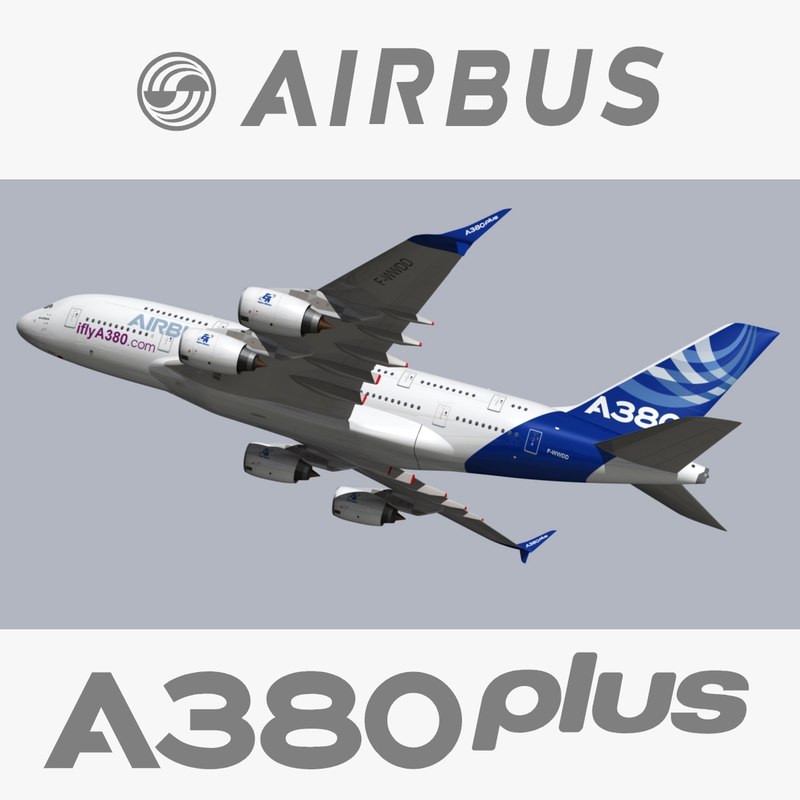Airbus a380 3D model - TurboSquid 1247187