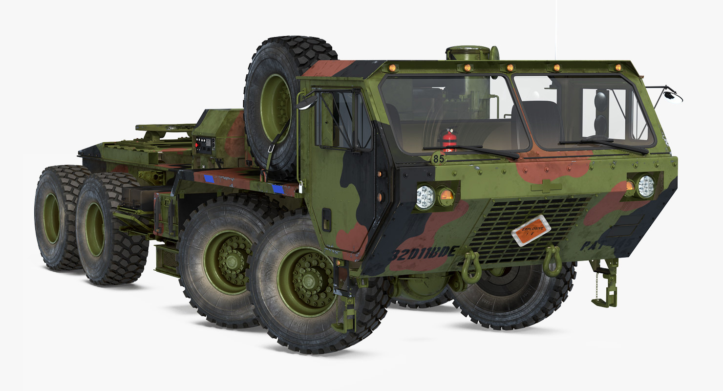 3D military truck oshkosh hemtt model - TurboSquid 1247287