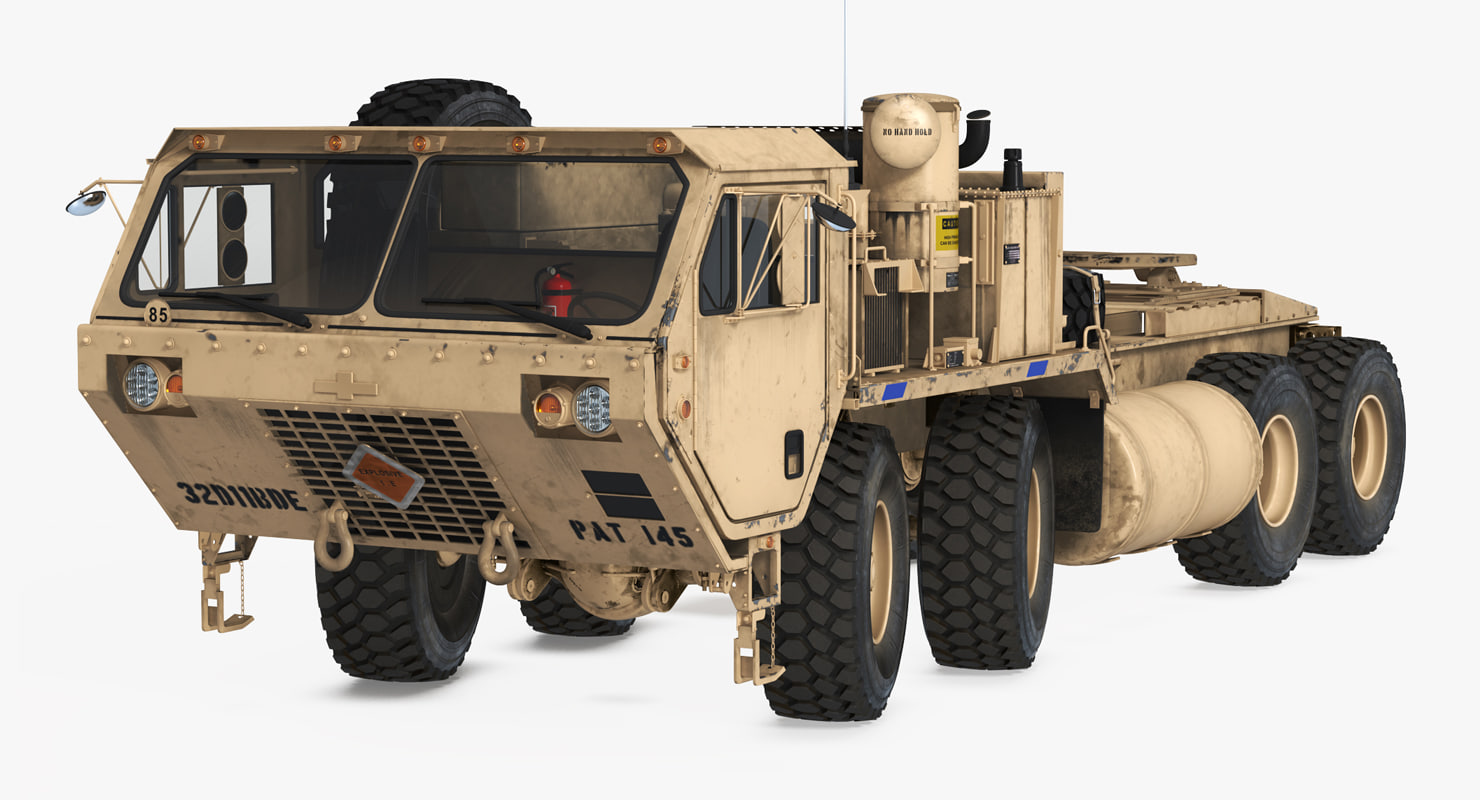 Military truck oshkosh hemtt model - TurboSquid 1247289