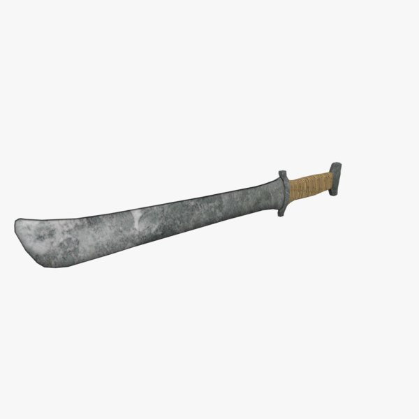 Old machete model - TurboSquid 1251891