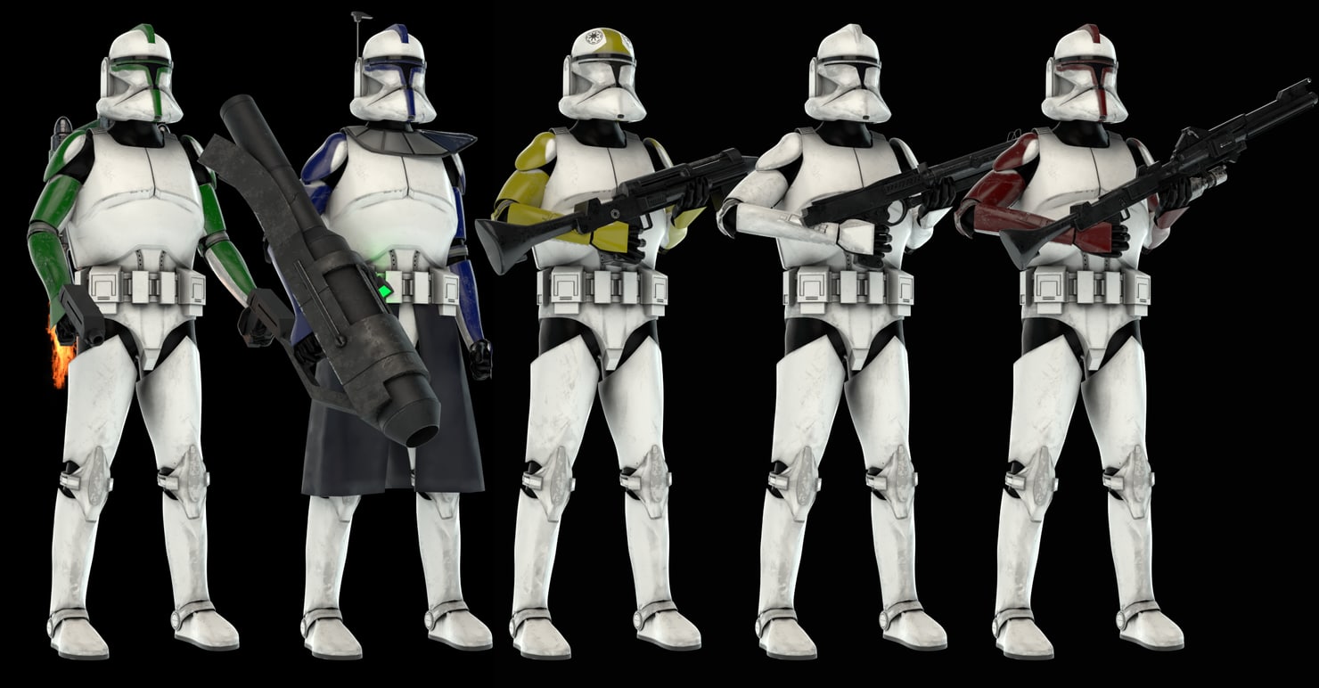 Clones 3D model - TurboSquid 1256878