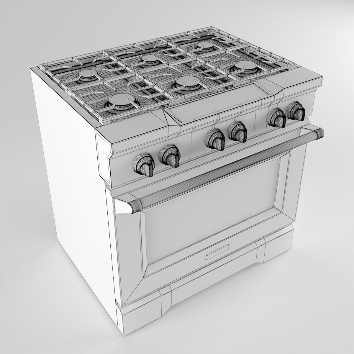 Range kdrs467vmw oven 3D model - TurboSquid 1257569