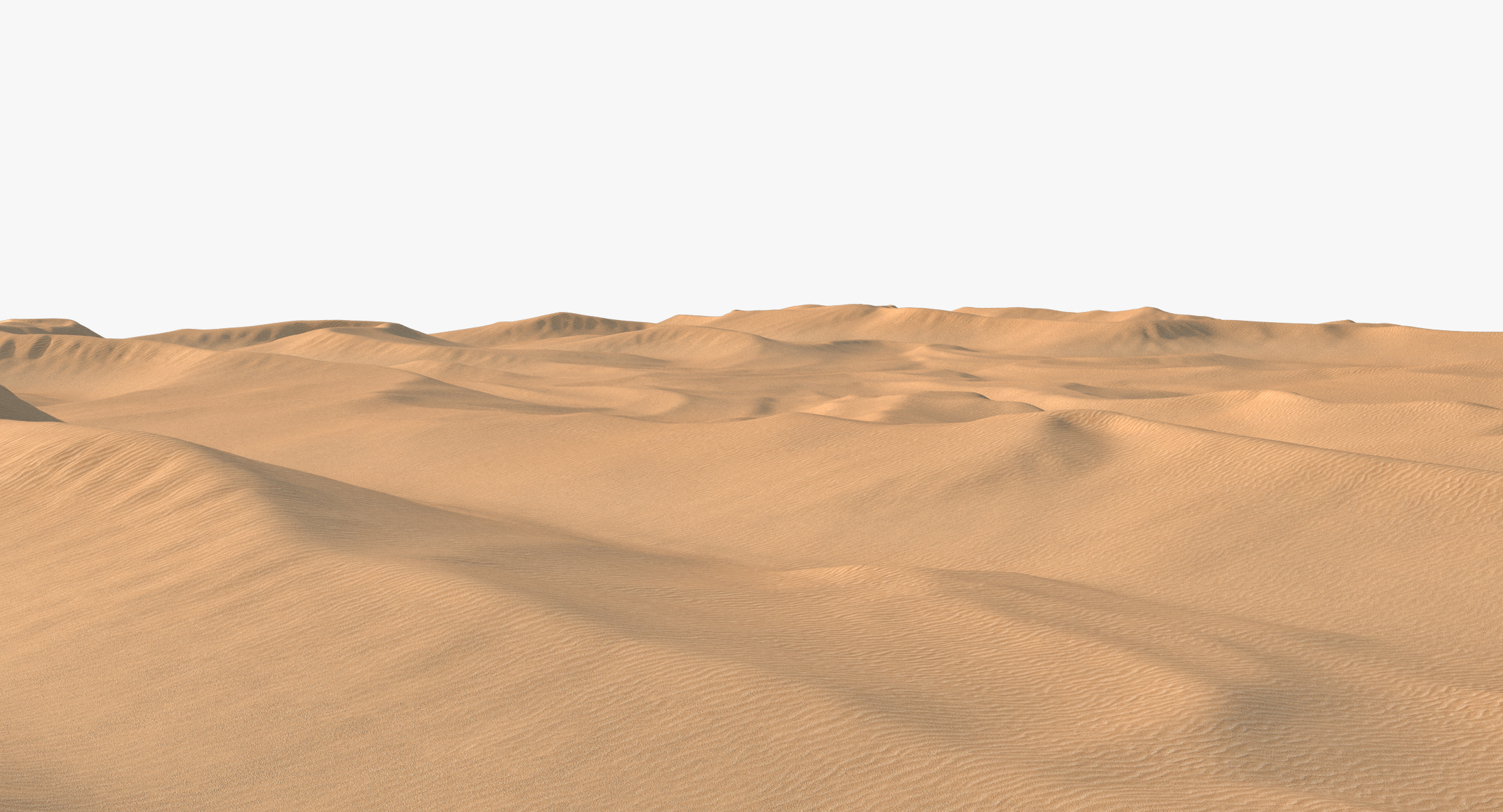3D sand dunes model - TurboSquid 1258476