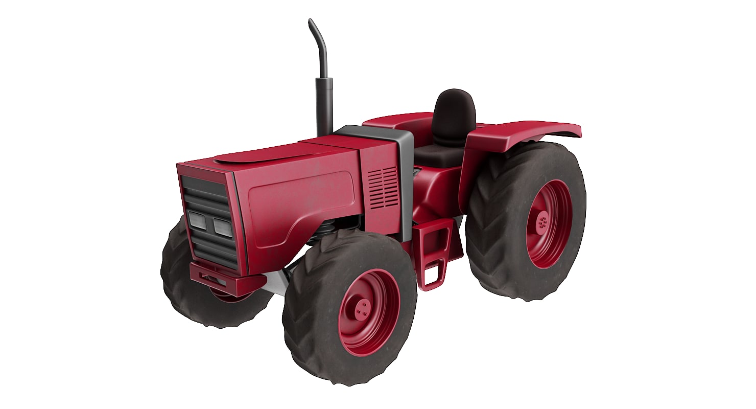Tractor 3D model - TurboSquid 1259233