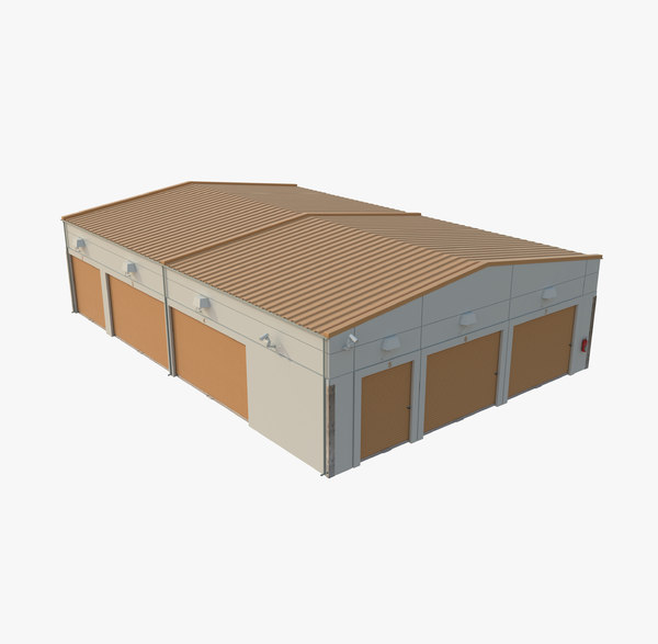 Storage Facility 3D Models for Download | TurboSquid