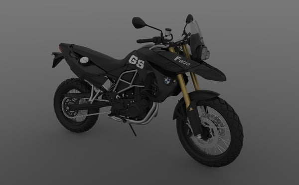 modelo 3d Edición f800gs 2009 negro - TurboSquid 1259534