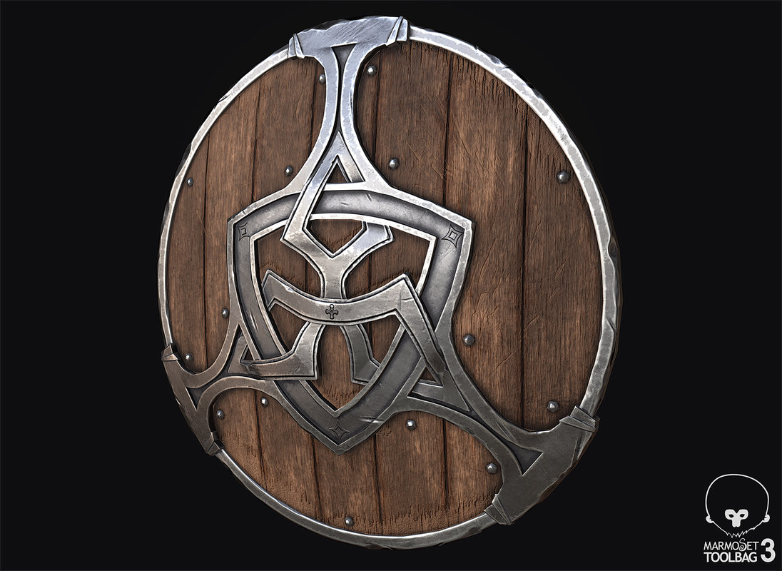 Shield ready 3D model - TurboSquid 1259625