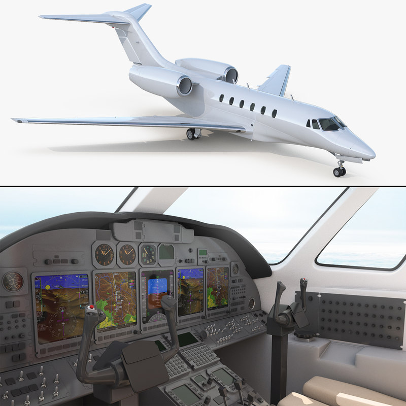 3D medium sized business jet model - TurboSquid 1259752