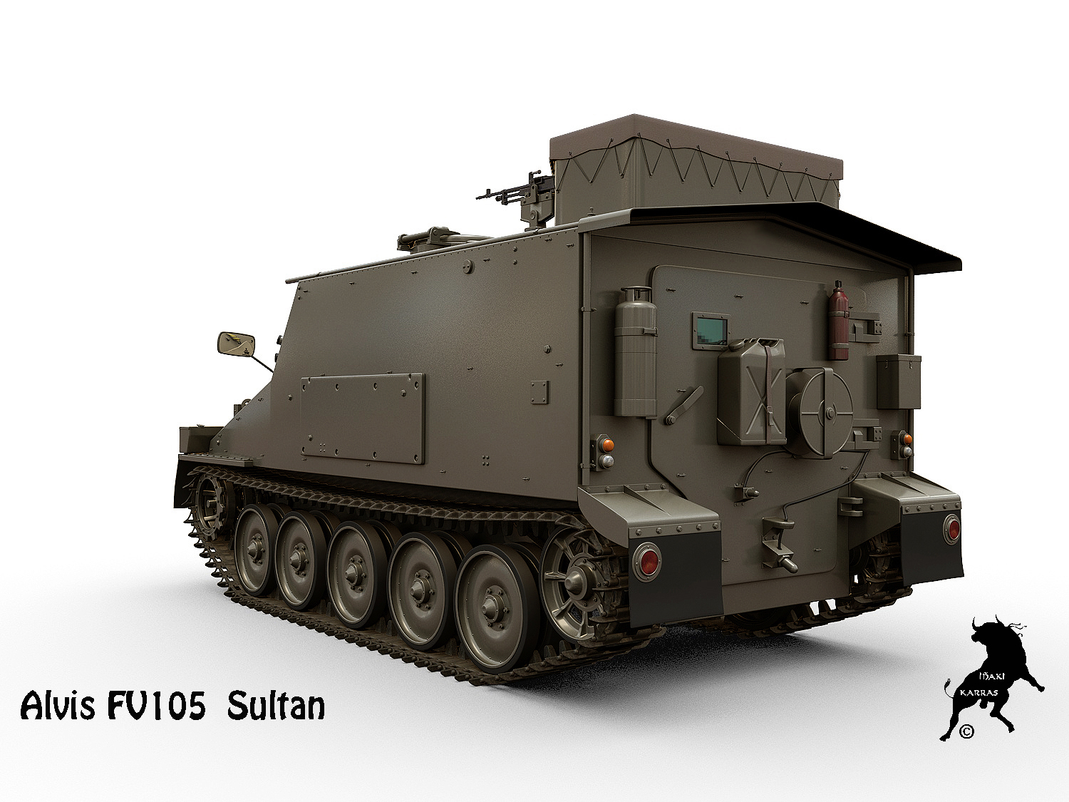 Fv105 sultan model - TurboSquid 1260177