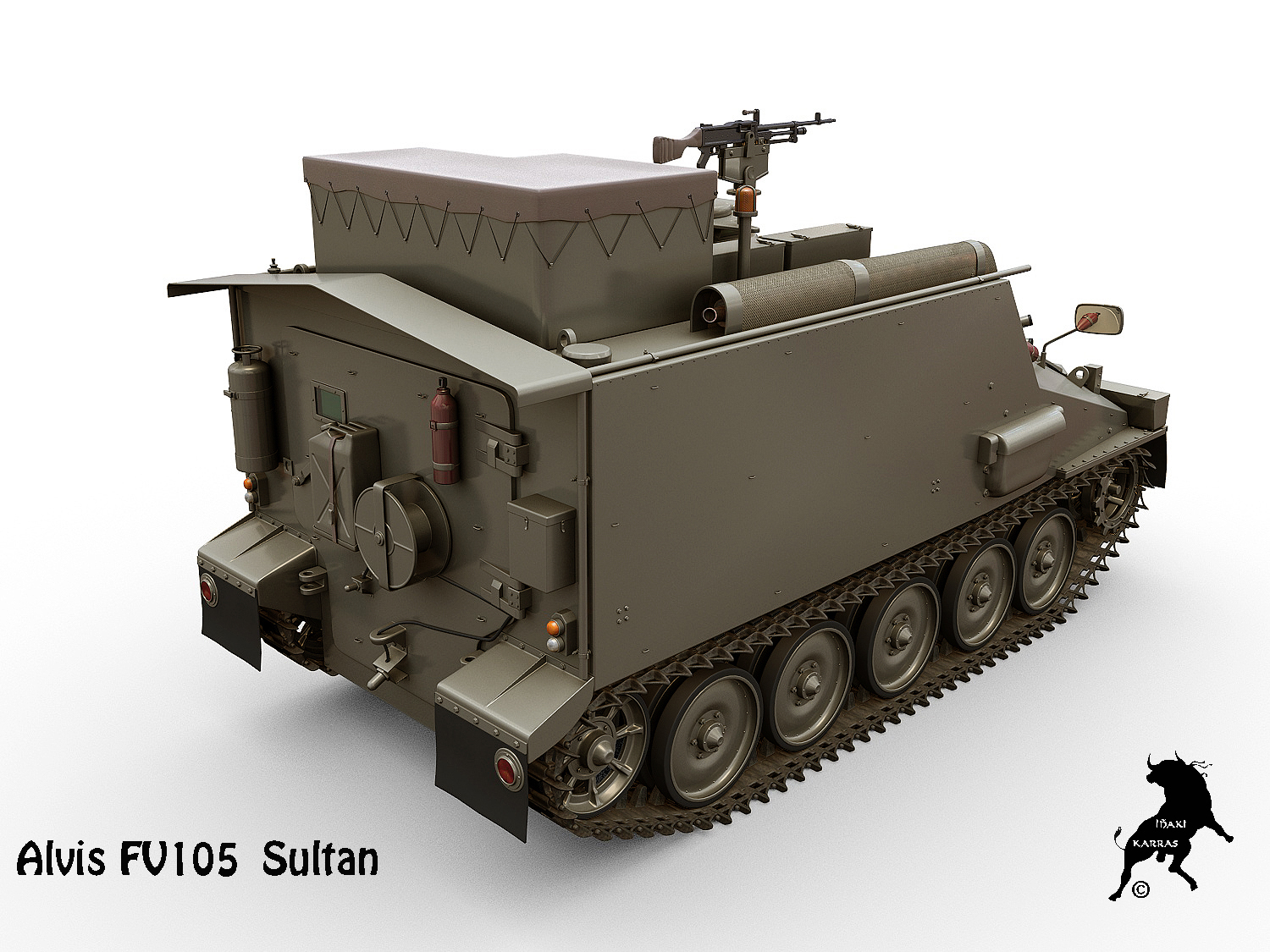 Fv105 sultan model - TurboSquid 1260177