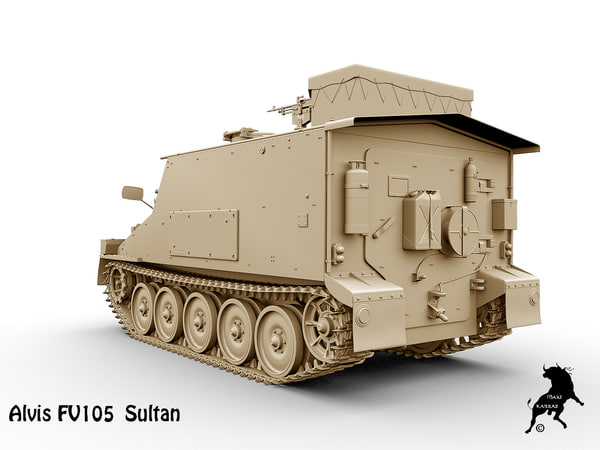 Fv105 sultan model - TurboSquid 1260177