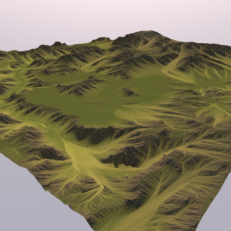 3D big valley model - TurboSquid 1260253