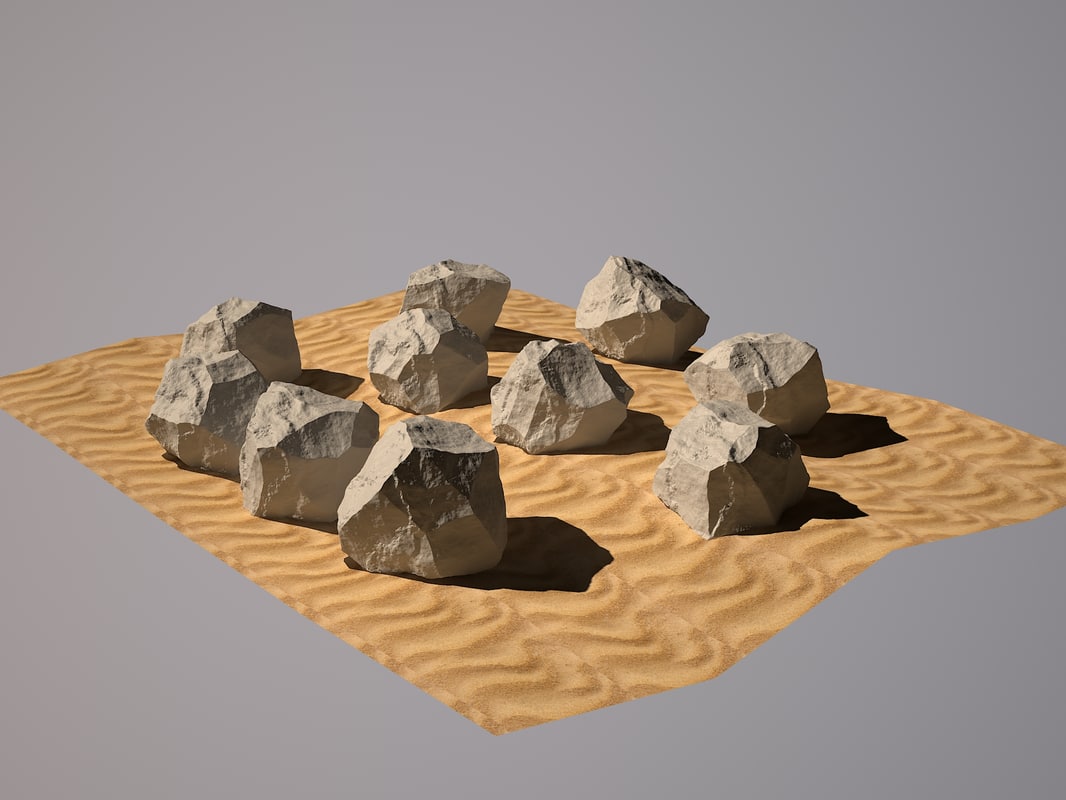 Rocks 3D model - TurboSquid 1260355