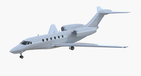3D medium sized business jet model - TurboSquid 1260652