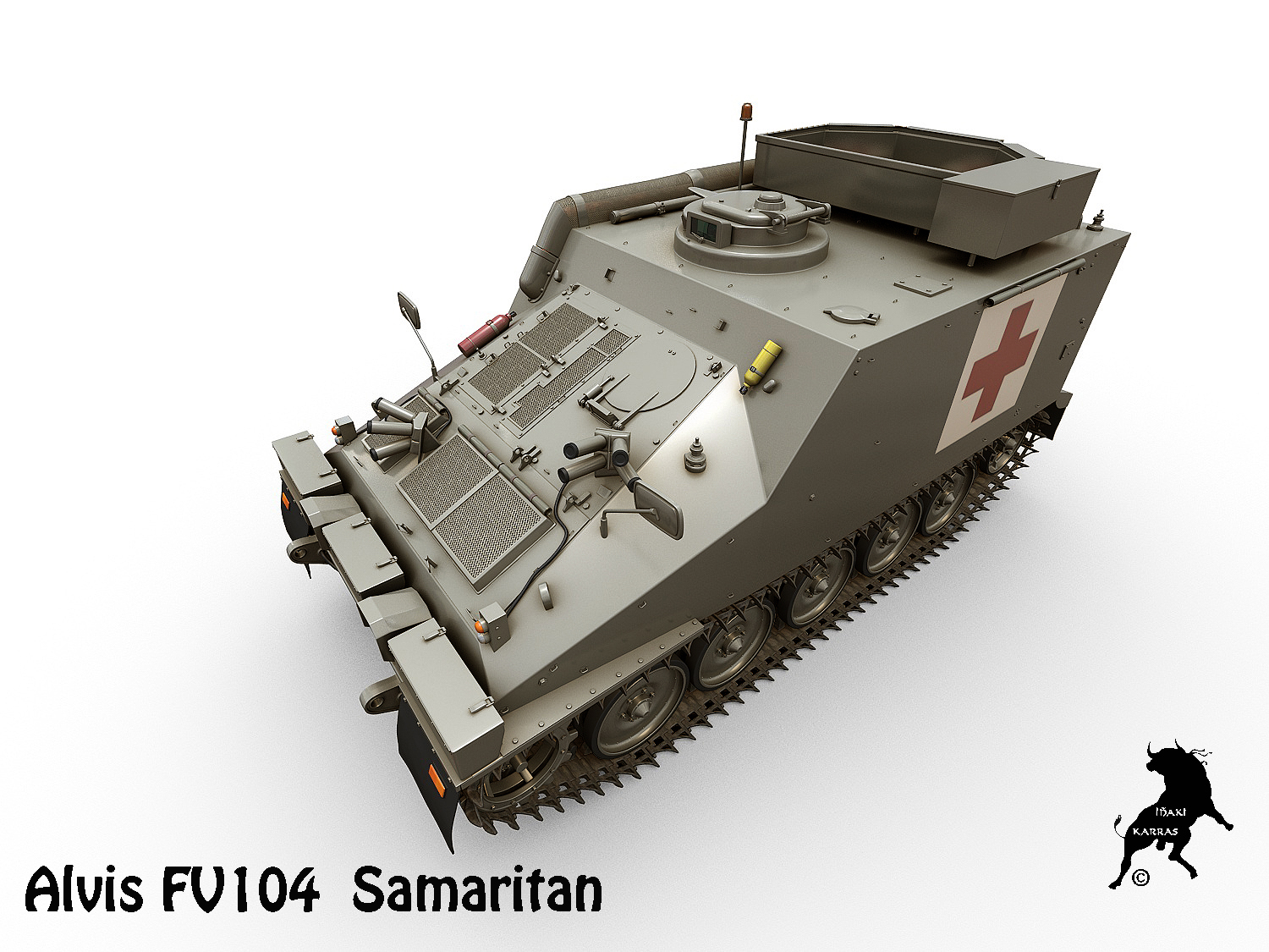 알비스 FV104 사마리아단 3D 모델 - TurboSquid 1260685