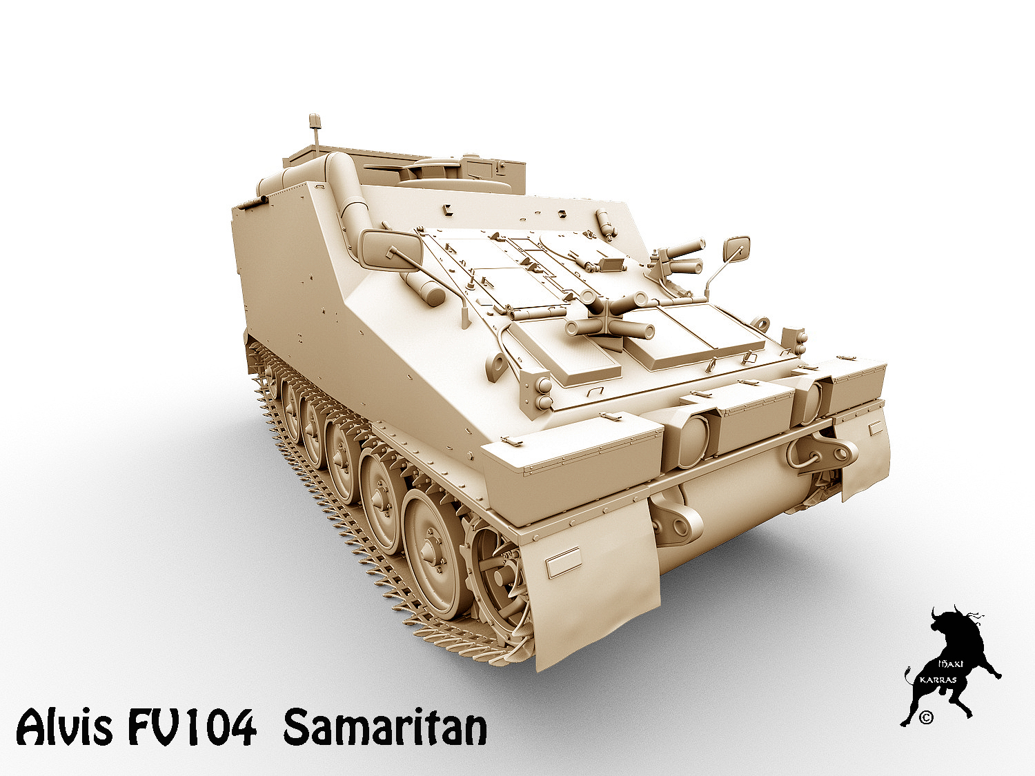 3D fv104 samaritan alvis model - TurboSquid 1260685