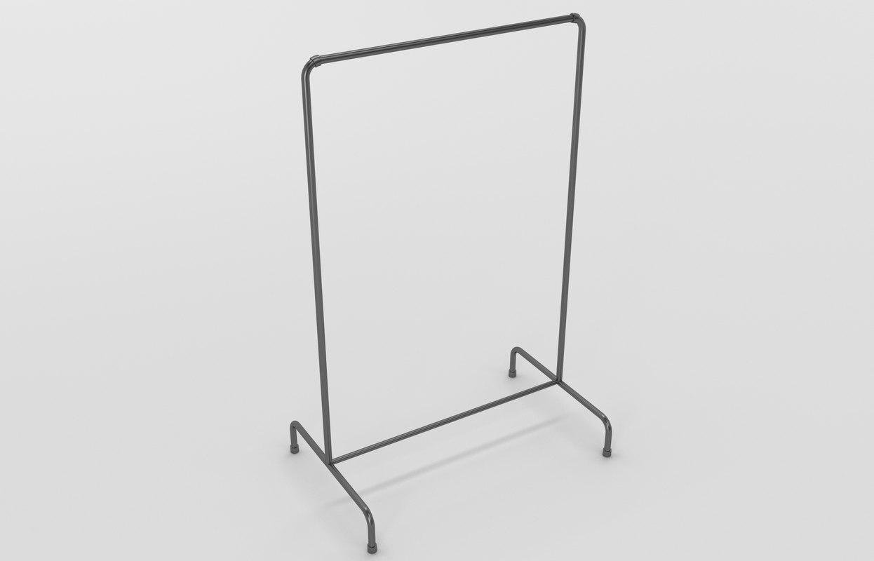 Store stand hanger 3D model - TurboSquid 1260976