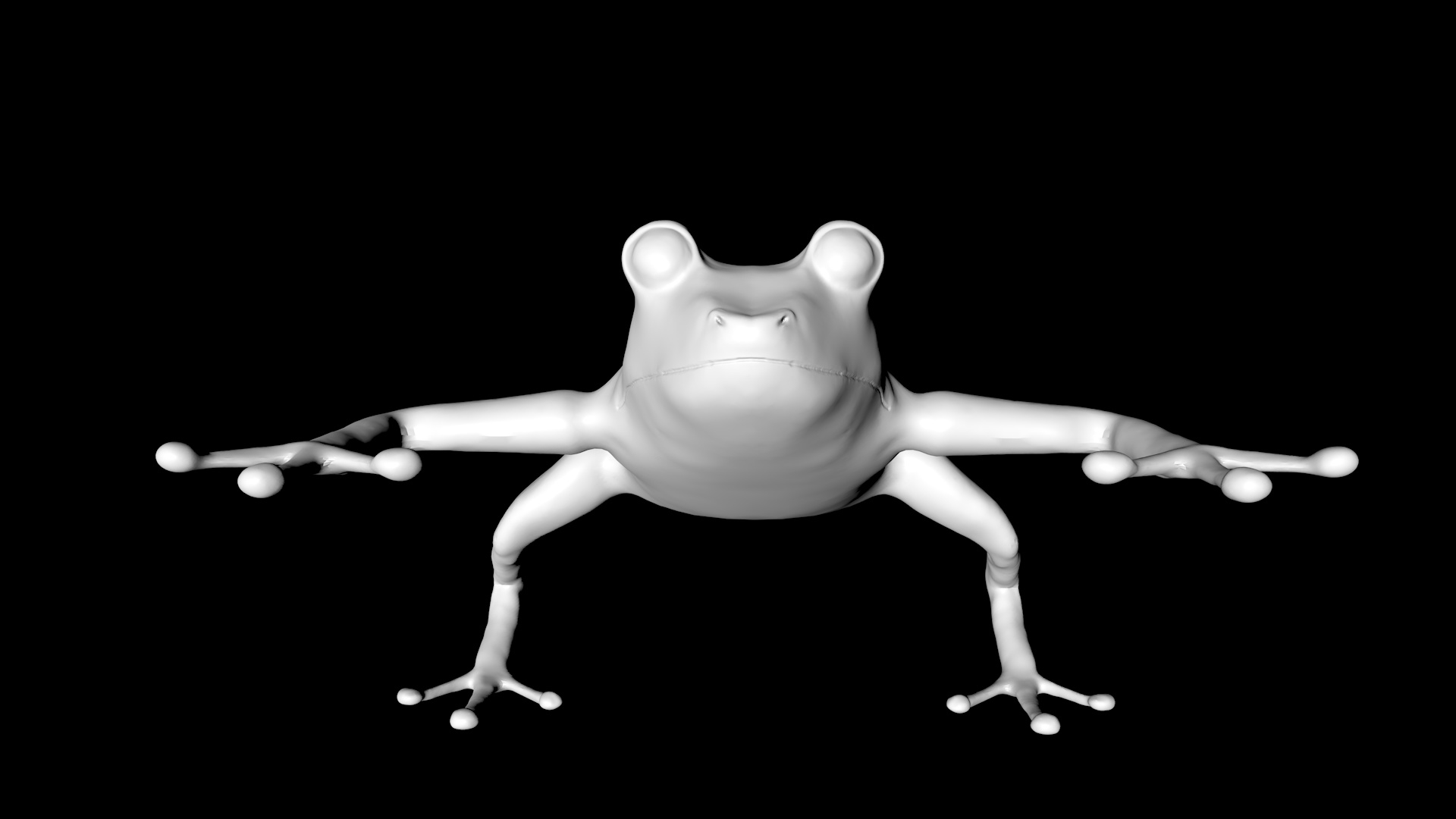 3D frog - TurboSquid 1261357