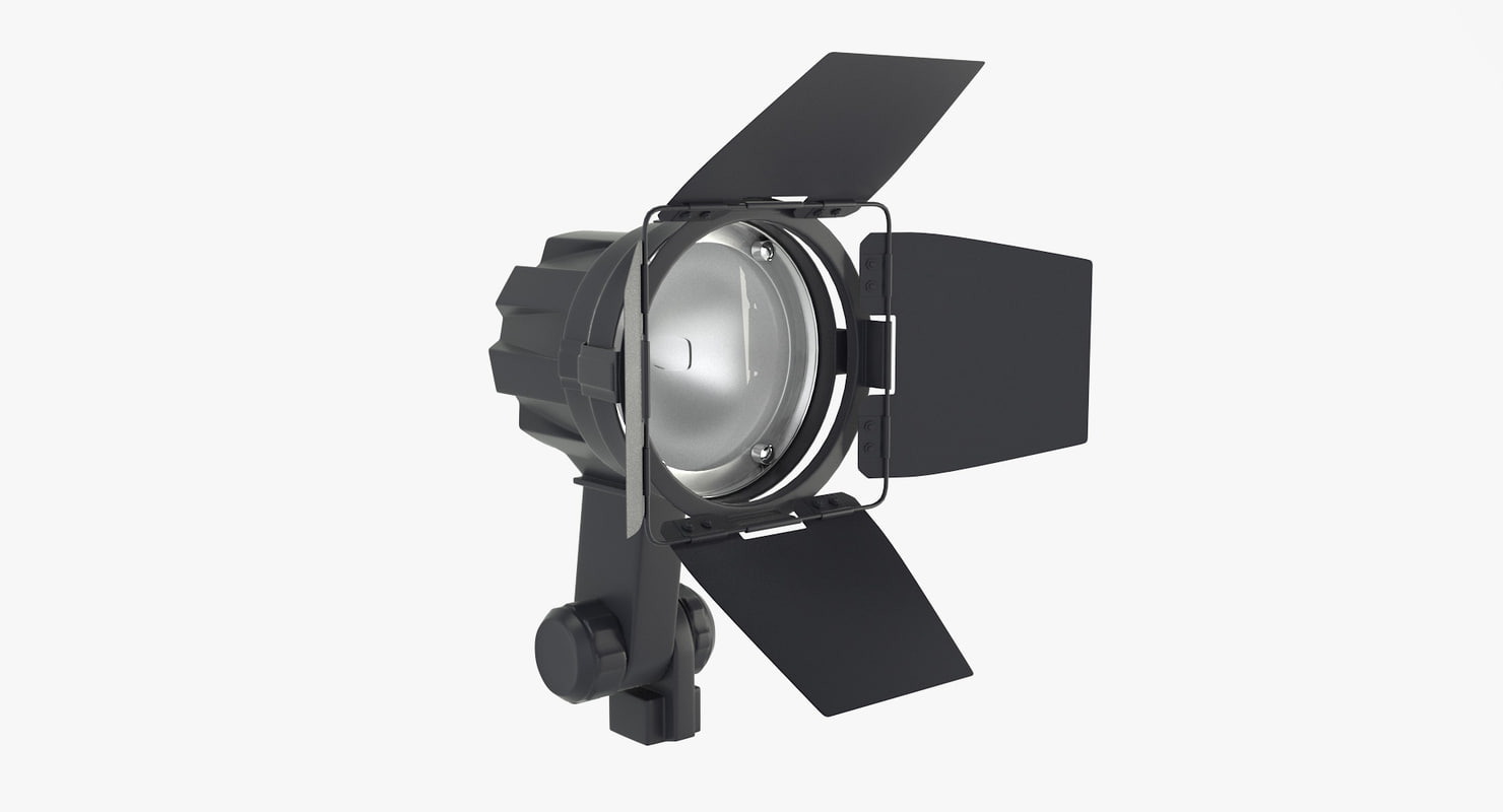 3D model flood light lamp - TurboSquid 1261371