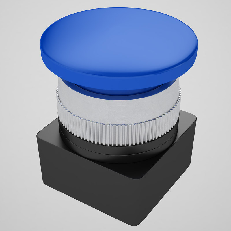 modèle 3D de Bouton industriel 04 - TurboSquid 1261400