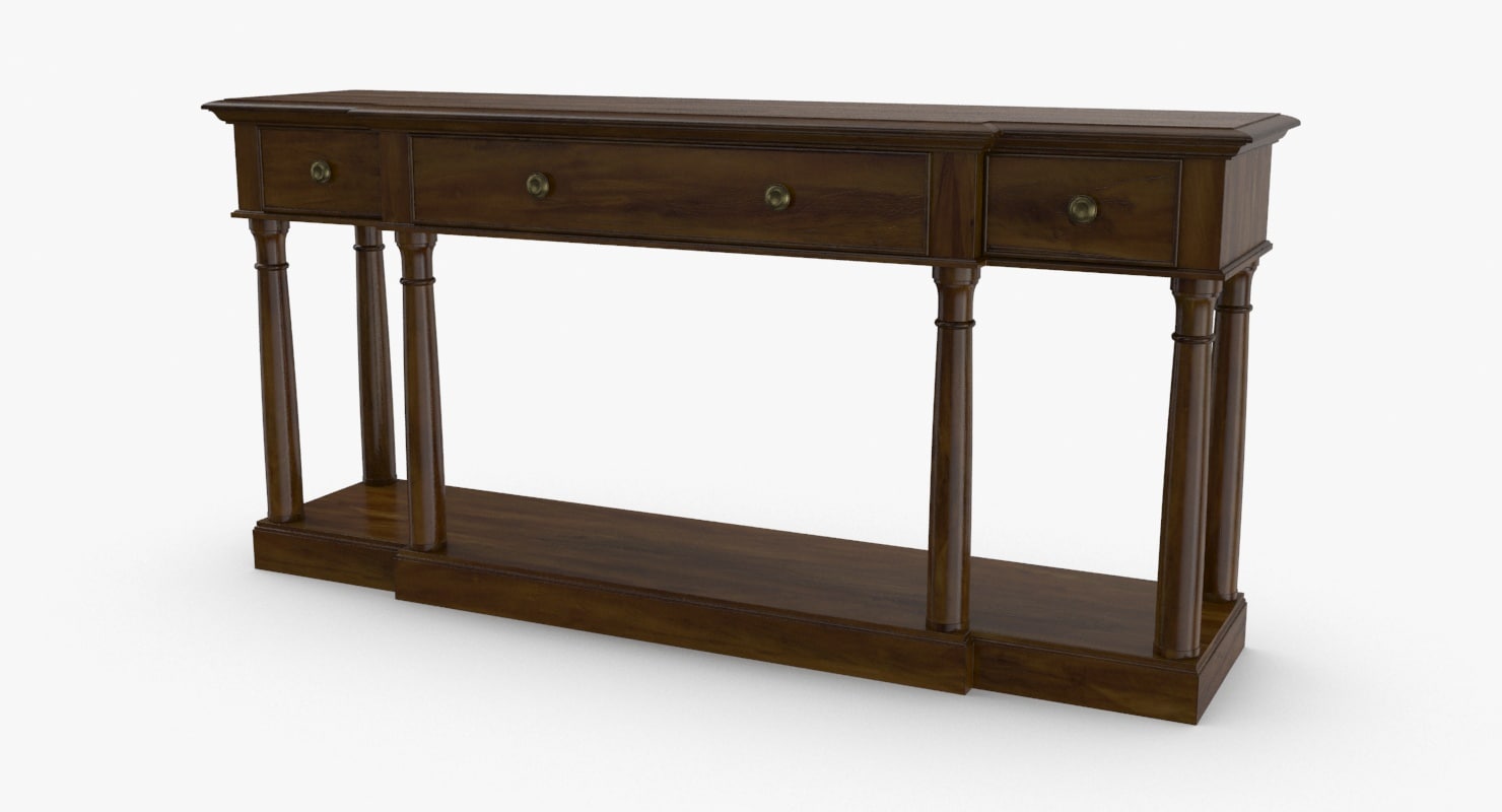 3D classical-console-table - TurboSquid 1261446