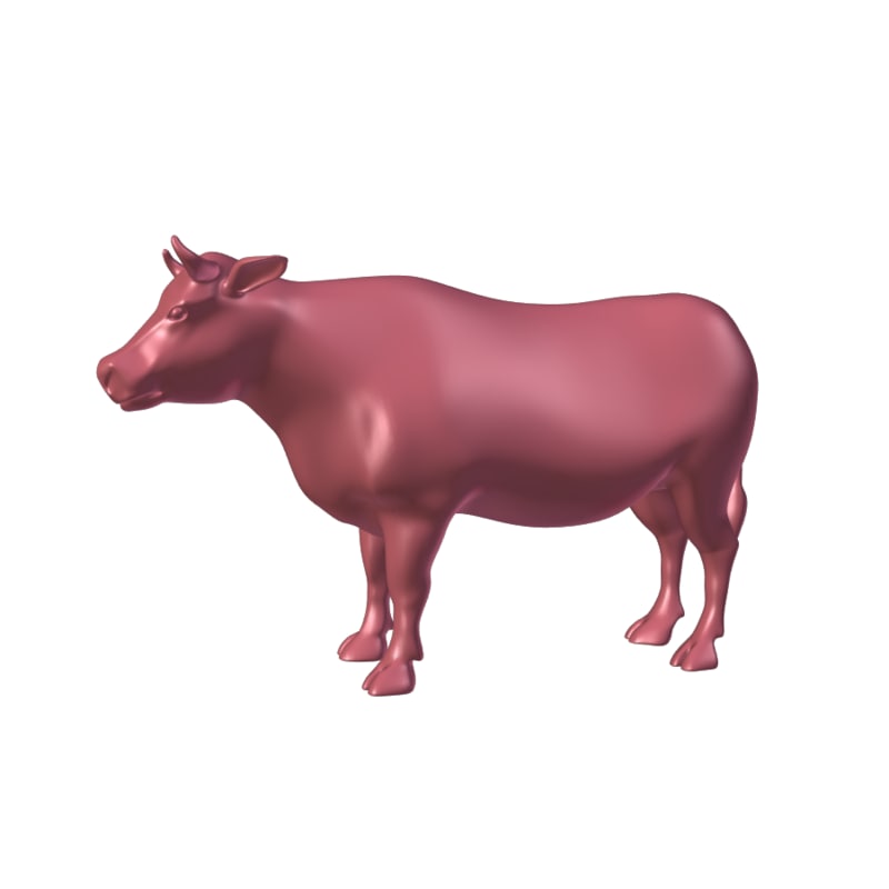 Cow blender 3D model - TurboSquid 1261669