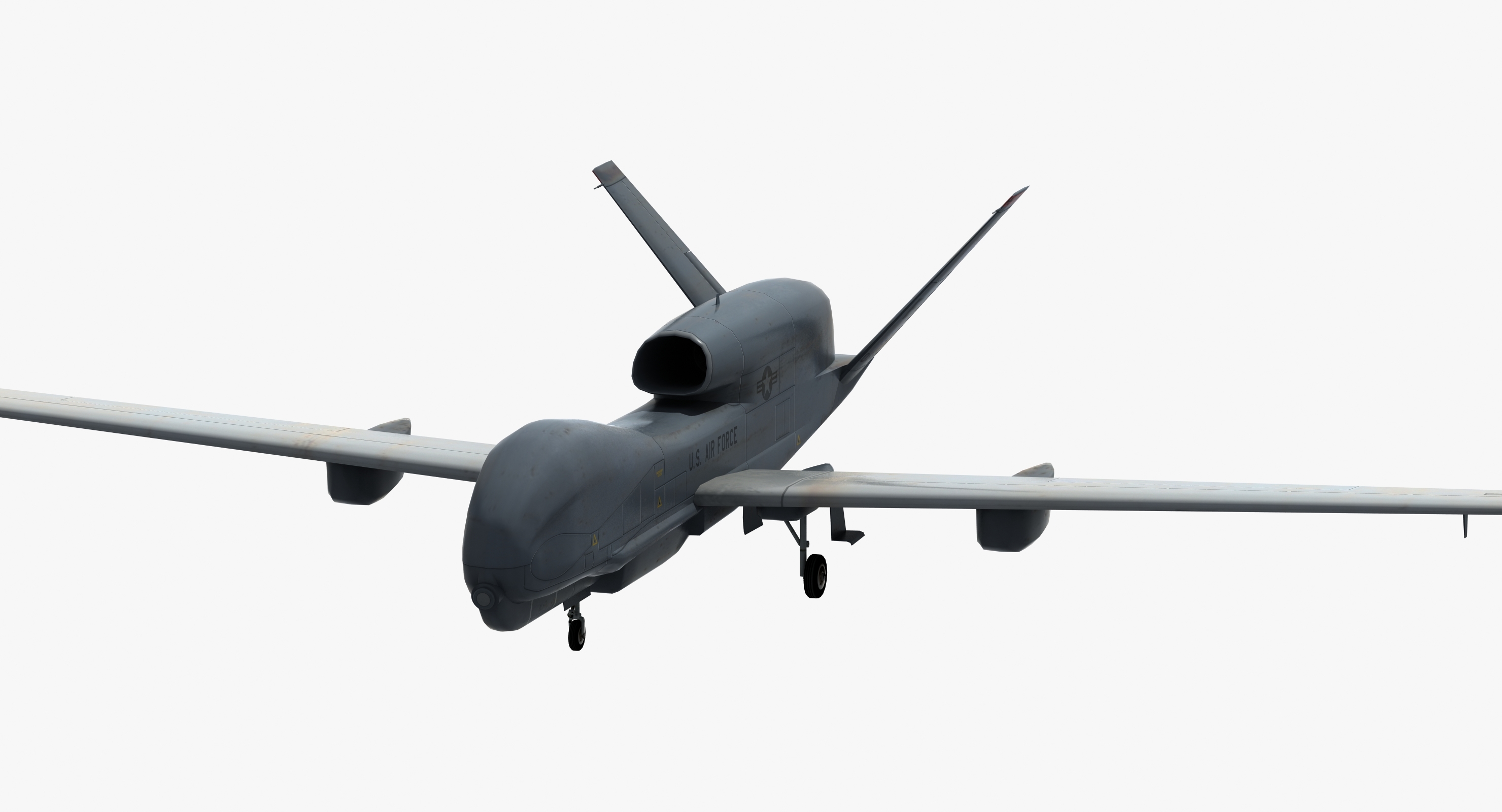 Rq-4b global hawk uav drone 3D model - TurboSquid 1261685