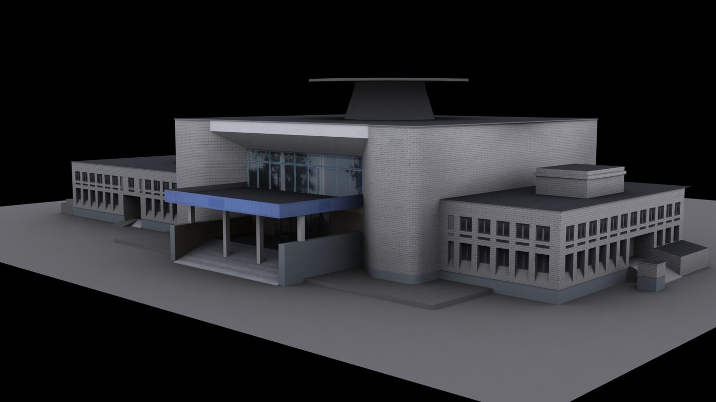 3D railway station model - TurboSquid 1261747