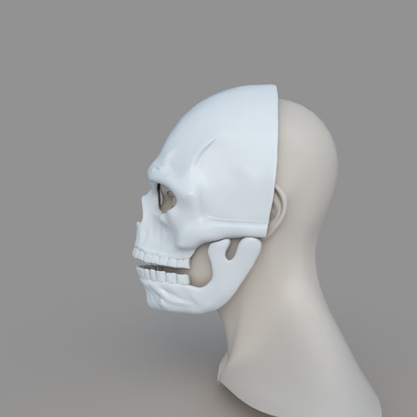 3D james bond spectre mask model - TurboSquid 1261814