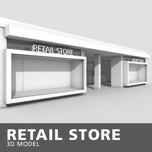 3D Storefront Models | TurboSquid