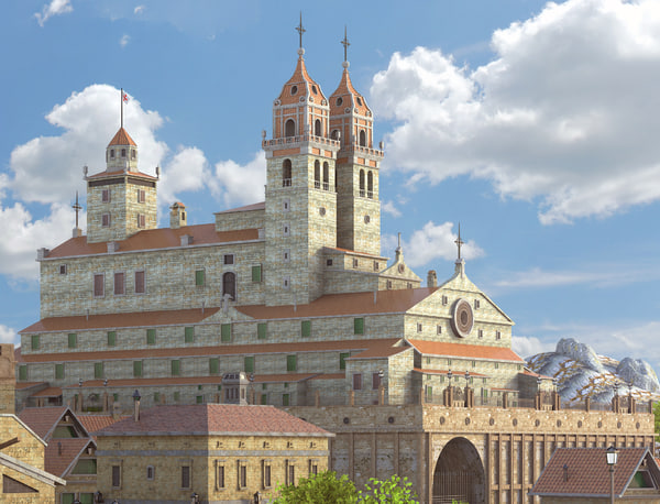 3D buildings street model - TurboSquid 1261877