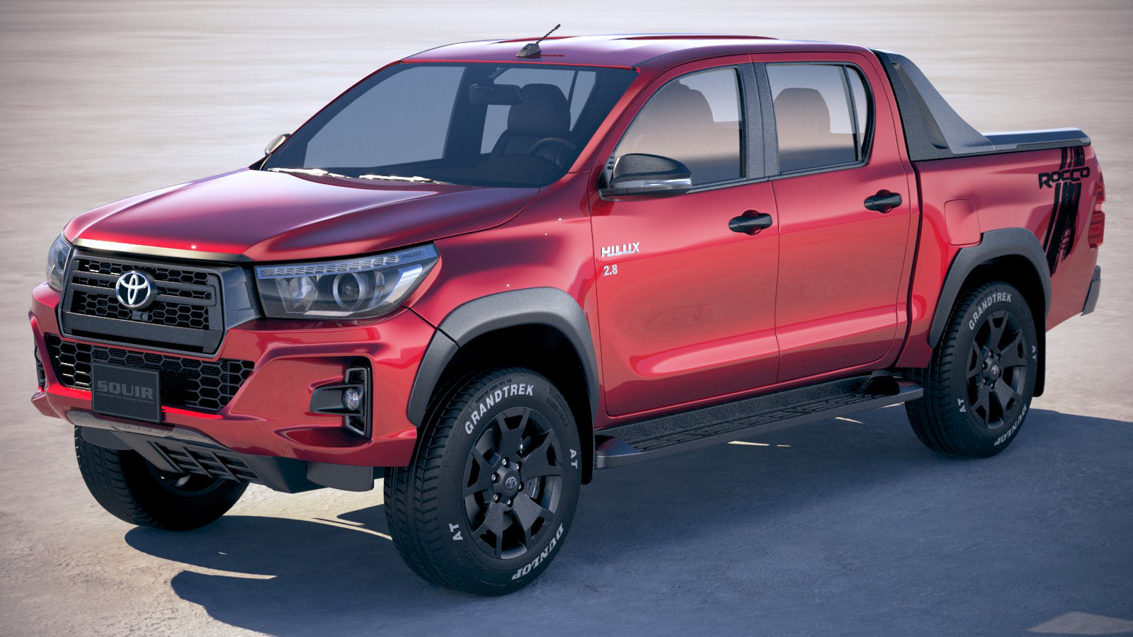 Toyota Hilux Revo Rocco 2018 Model 3D - TurboSquid 1262034