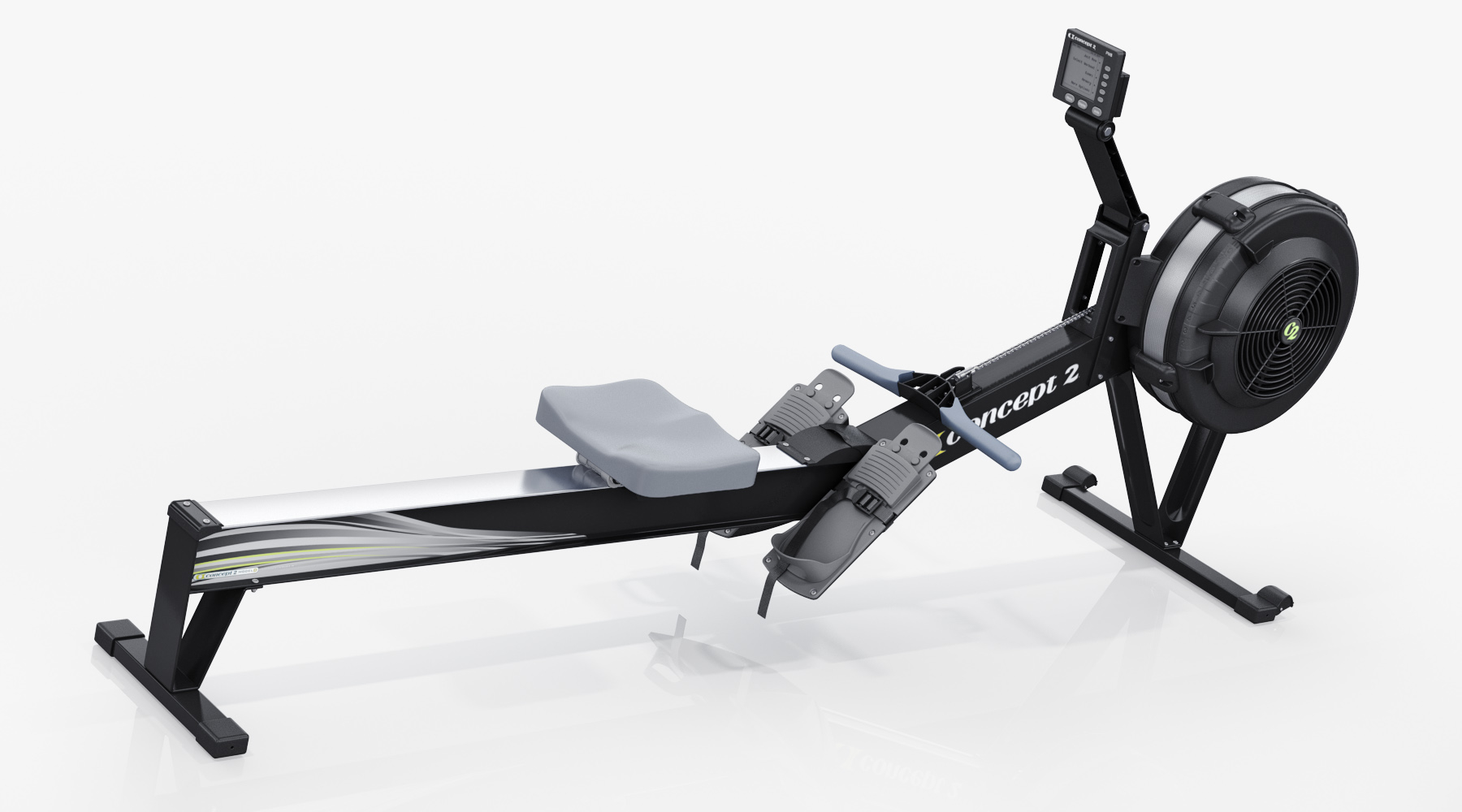 3D indoor rower concept 2 - TurboSquid 1262230