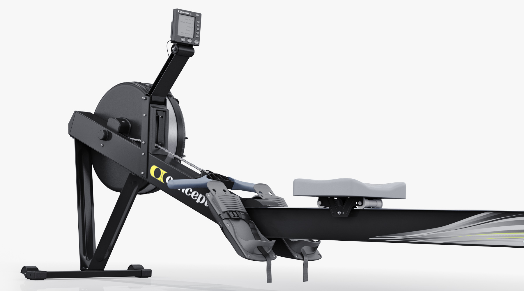 3D indoor rower concept 2 - TurboSquid 1262230
