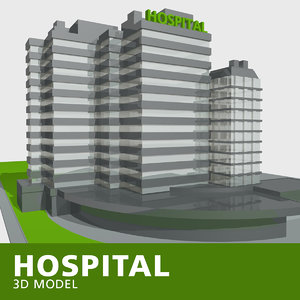 Architecture Hospital 3D Models for Download | TurboSquid