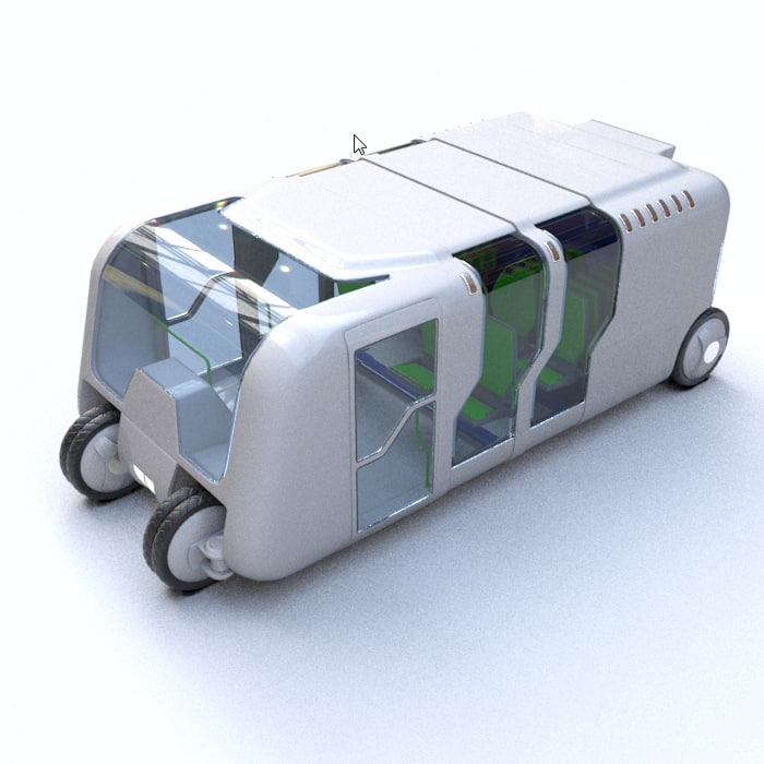 3D concept future bus - - TurboSquid 1262367