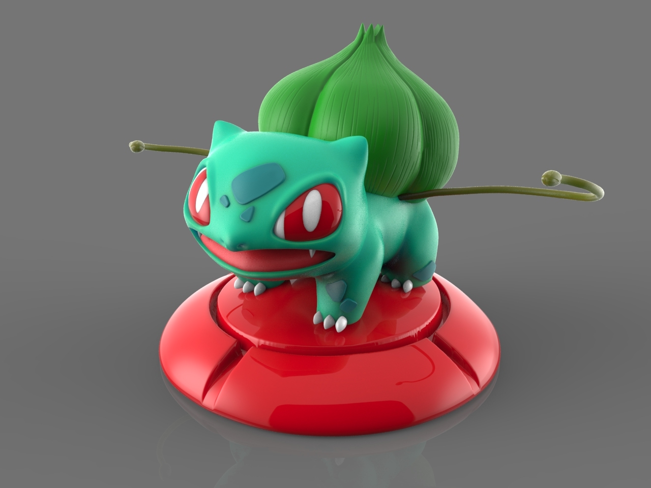 3D pokemon bulbasaur - TurboSquid 1262402