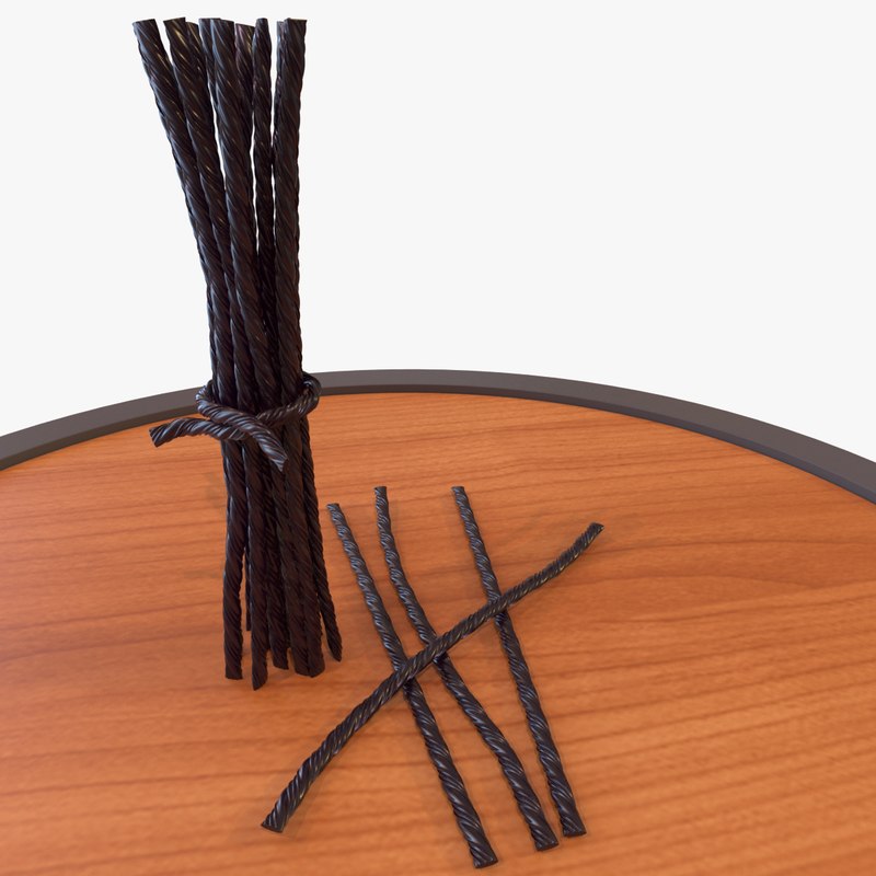 3d Black Licorice Halloween Model Turbosquid 1262526