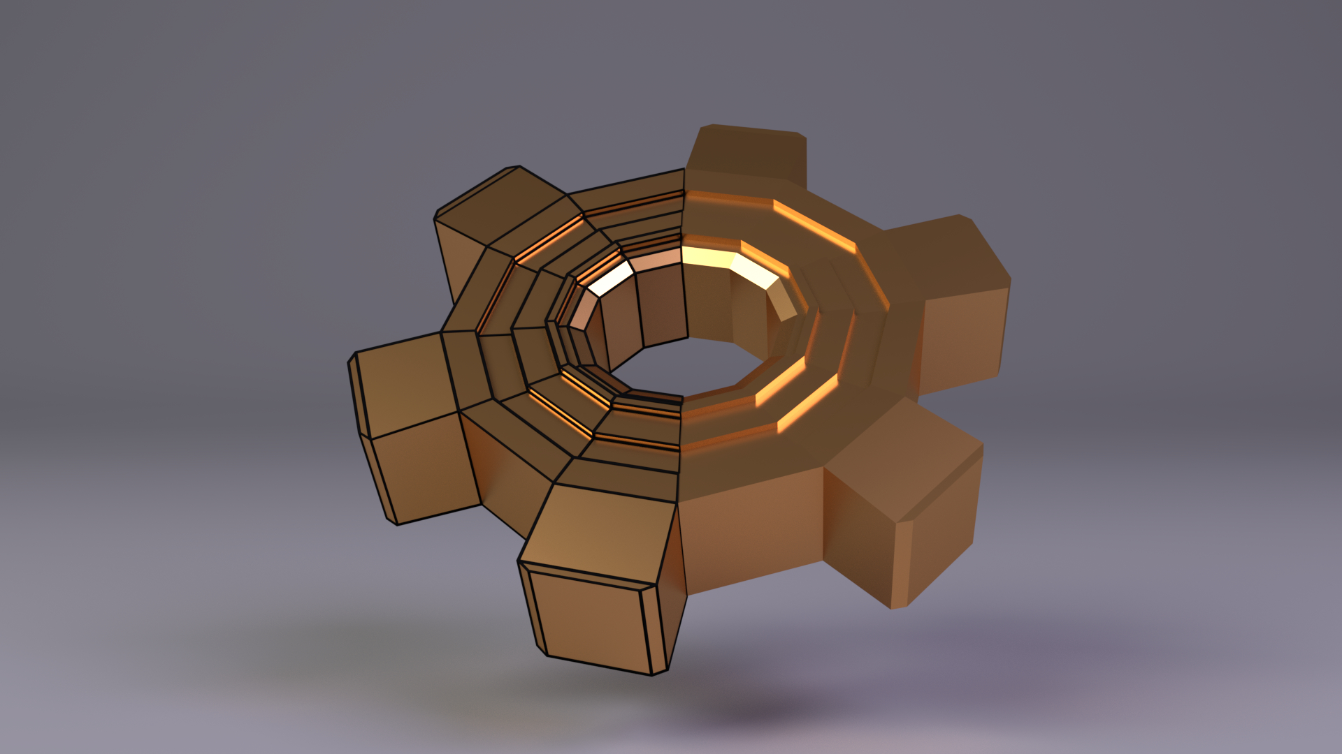 kostenlos Low Poly Gear 3D-Modell - TurboSquid 1262631